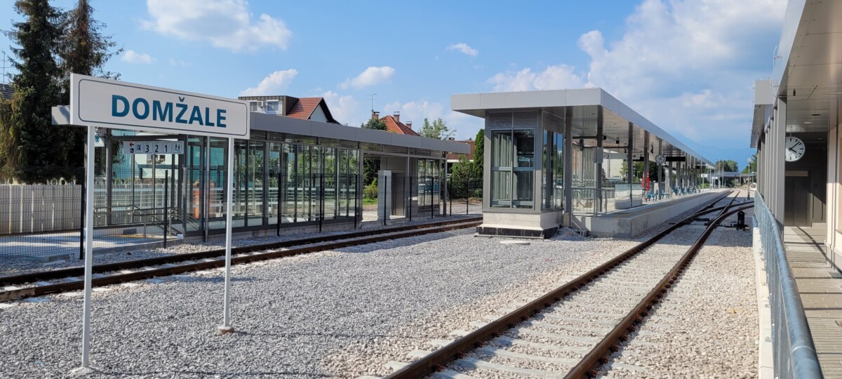 Končana je domžalska železniška postaja | modre novice